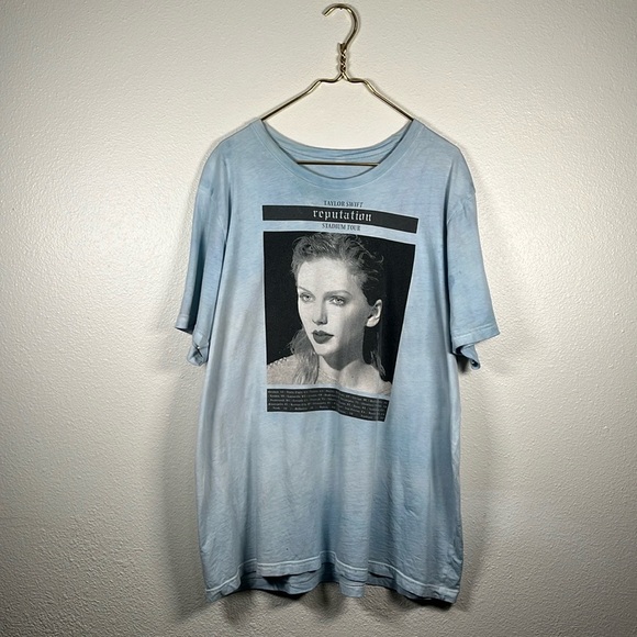 Tops | Taylor Swift Redemption Tour Concert Merch Shirt Sleeve Tshirt ...